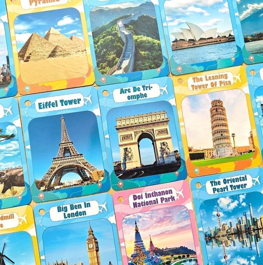 Famous Places- Chat Cards | Activities for Care